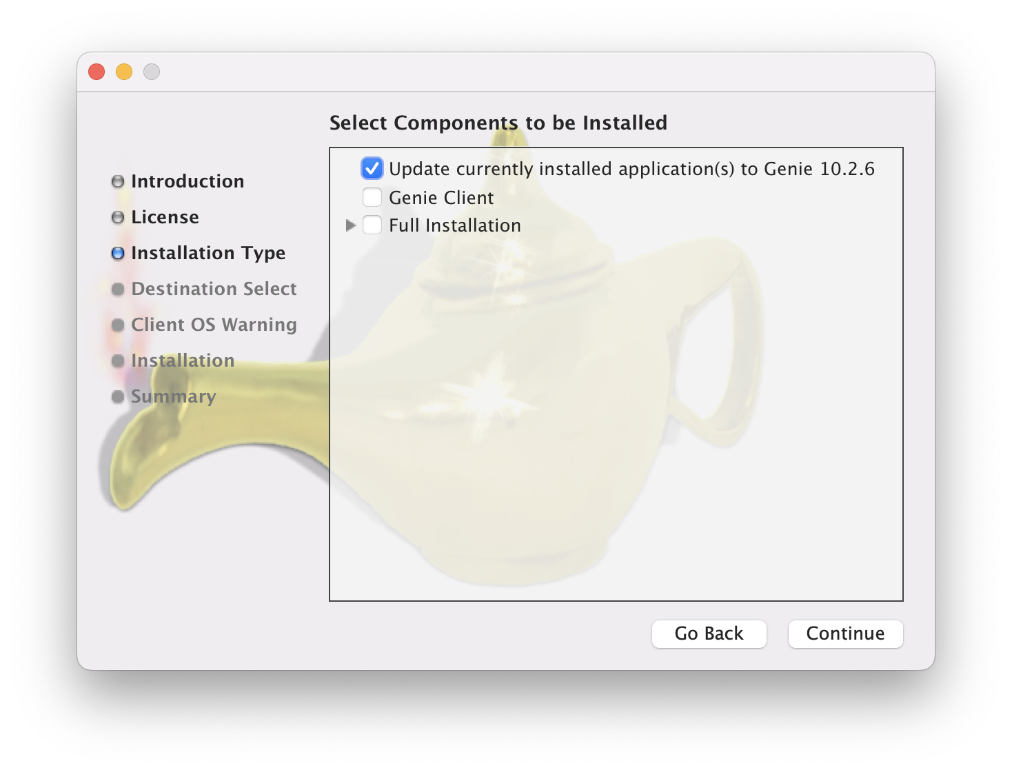 Updating to the latest Genie version | Genie Support