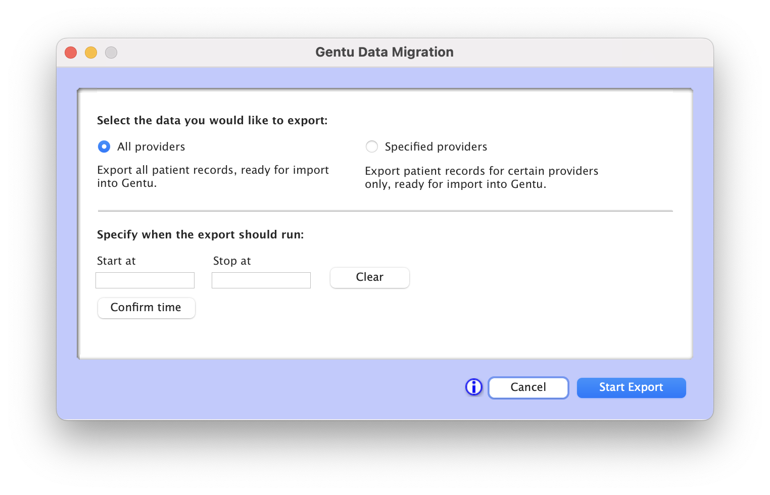 Step 2: Exporting and uploading your data (Genie v11 and above) | Gentu Migrations