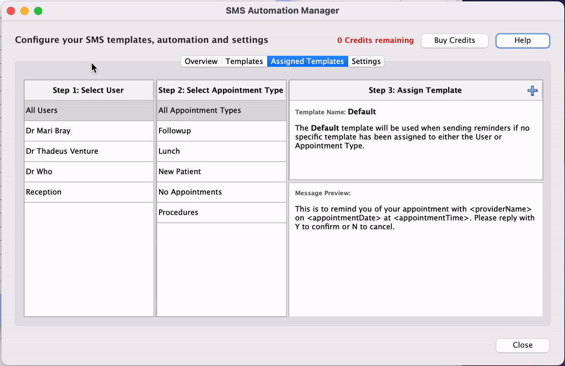 SMS Automation Manager | Genie Support