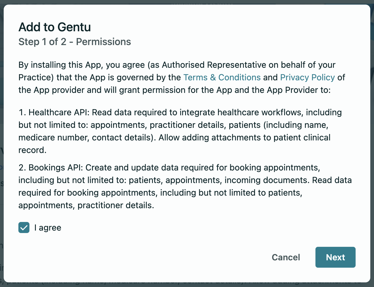 Consentic overview | Gentu Support