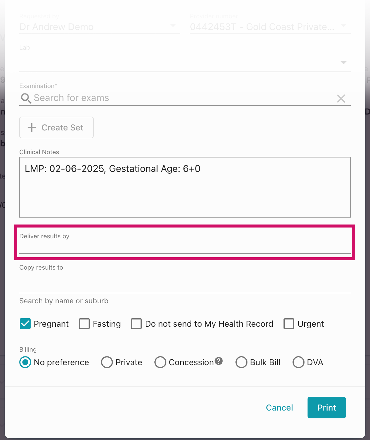 Upcoming removal of 'Deliver results by' field in radiology eRequest ...