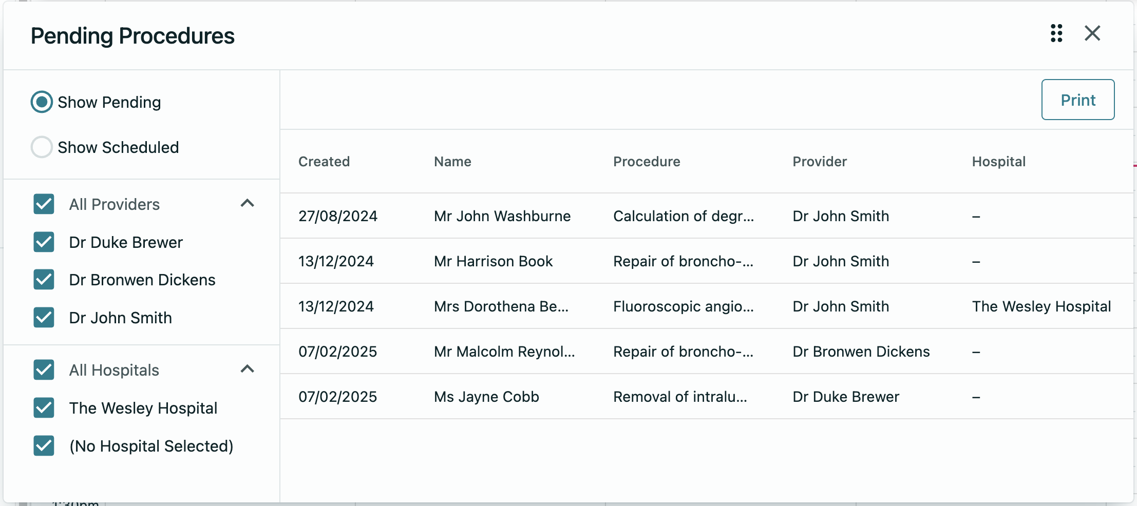 Appointment Book reports | Gentu Support