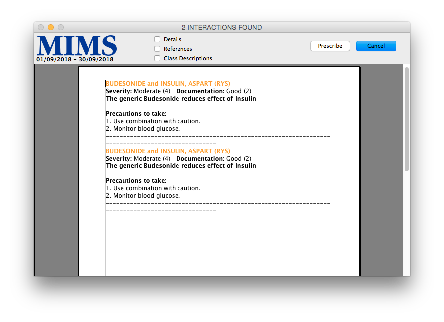 MIMS Integrated in Genie | Genie Support