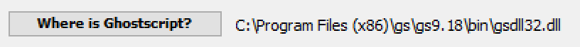 Ghostscript | Genie Support