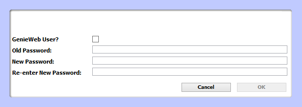 Passwords in Genie | Genie Support