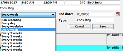 How do I repeat an Appointment Schedule? | Genie Support