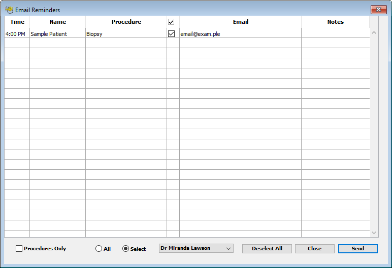 Emailing correspondence | Genie Support