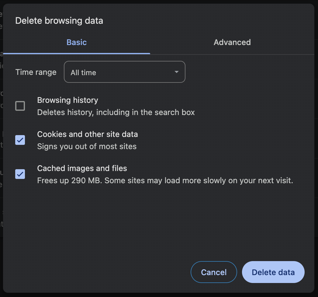 Clearing the Browser Cache | Gentu Support