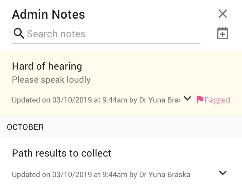 Admin Notes | Gentu Support