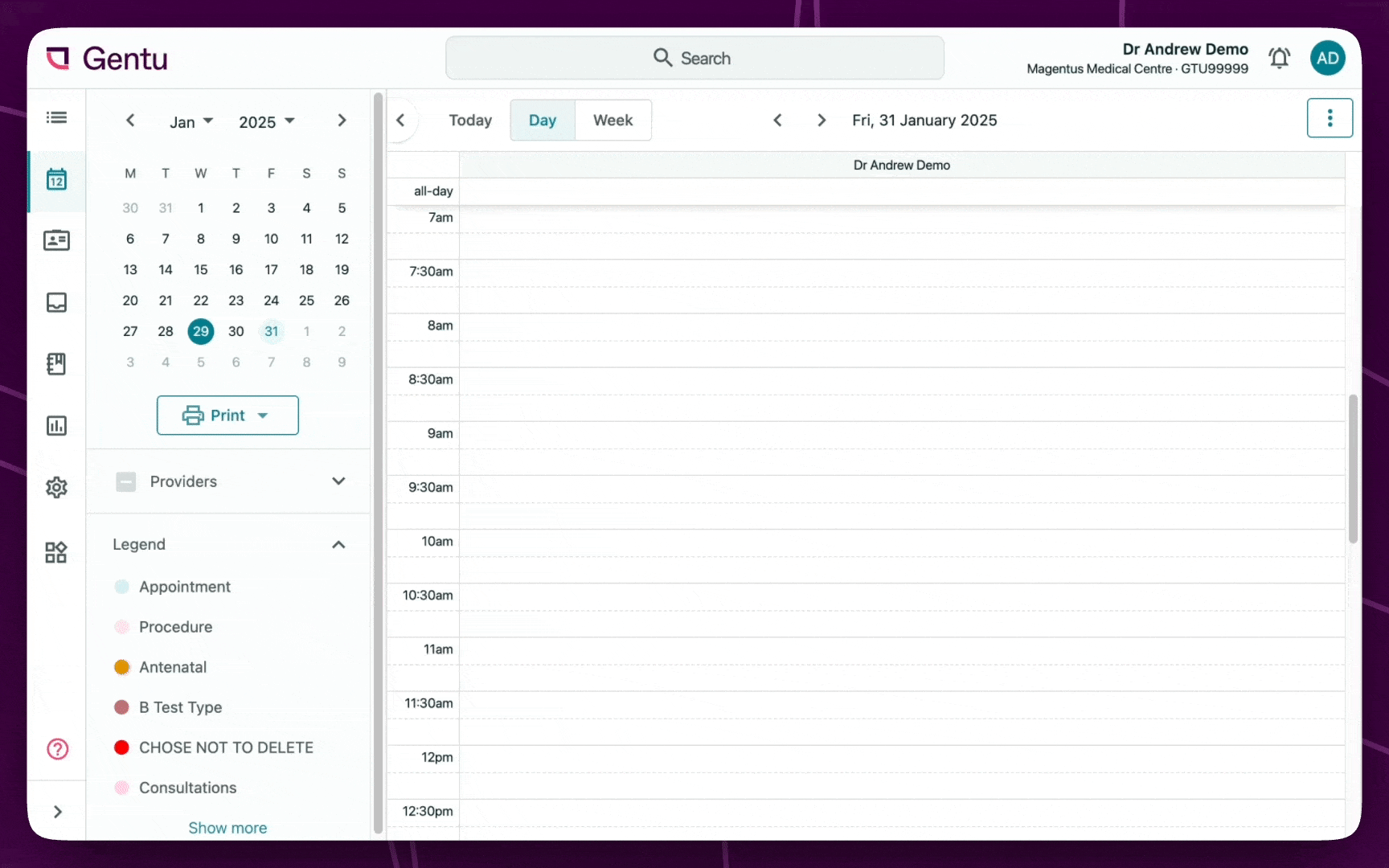 Appointment Schedules | Gentu Support