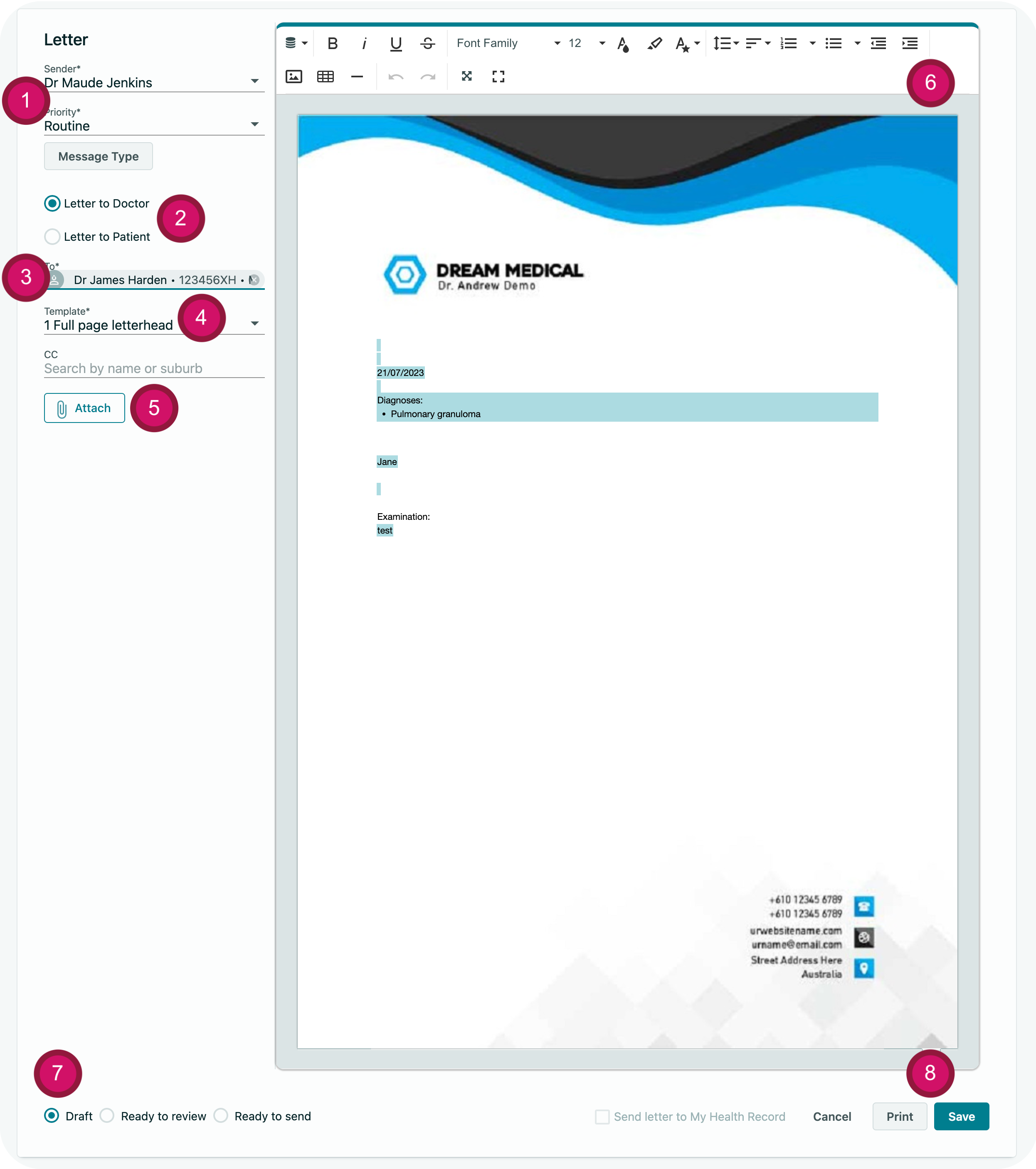 Writing and sending letters | Gentu Support
