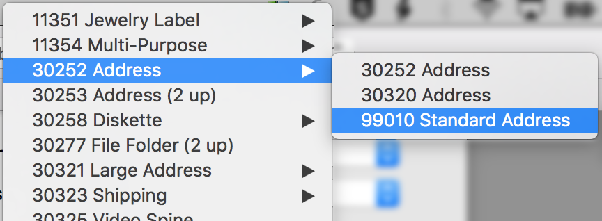 Address Book Labels | Gentu Support
