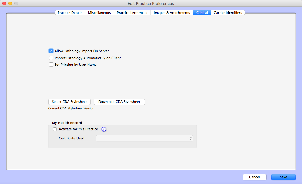 Configuring Practice Preferences | Genie Support