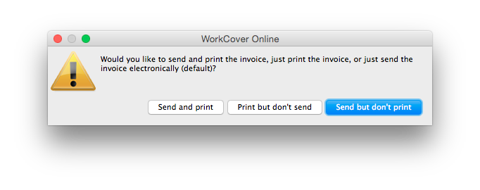 Invoicing WorkCover | Genie Support