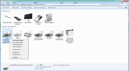 Printers & Printing Preferences | Genie Support