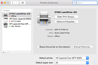 Printers & Printing Preferences | Genie Support