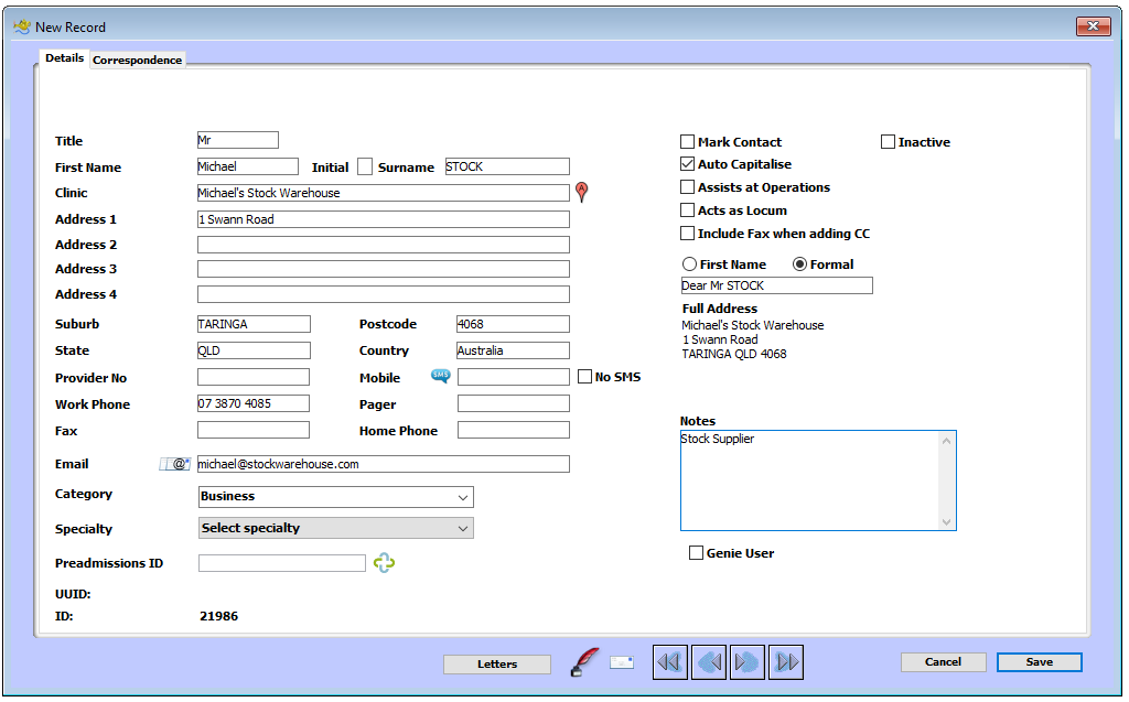 Setting up the Stock Module | Genie Support