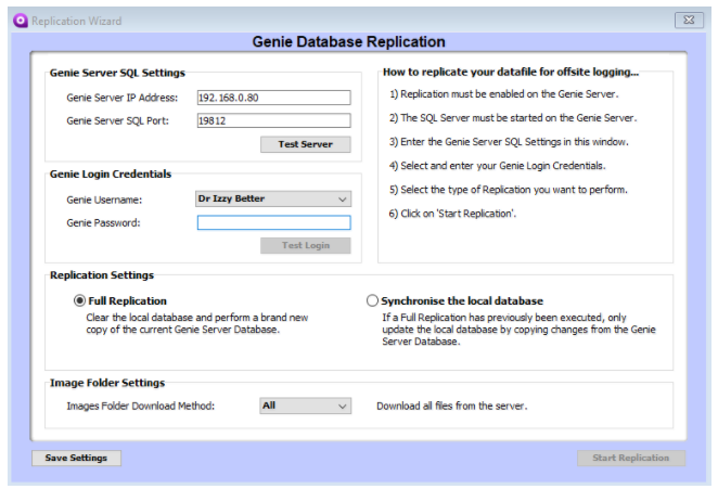Replicating the data | Genie Support Replicating the data | Genie Support
