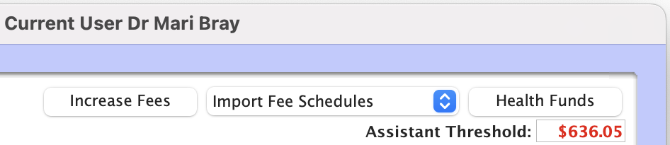 Updating the Medicare Assistant Threshold | Genie Support
