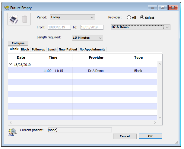 Searching for Available Appointments | Genie Support