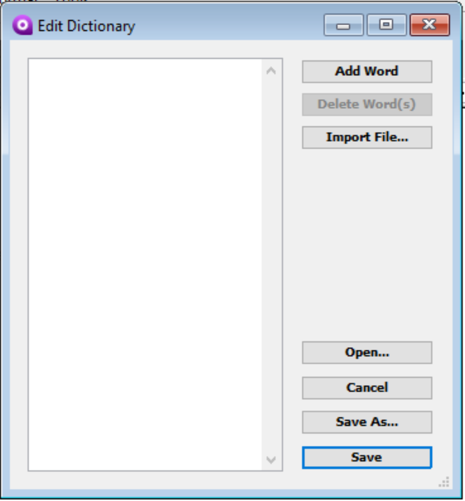 Using the Dictionary | Genie Support