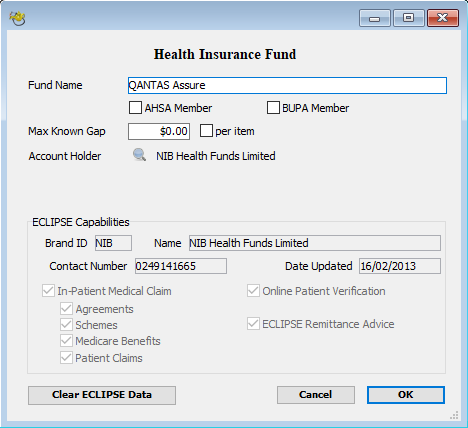 Configuring NIB subsidiary funds in Genie | Genie Support