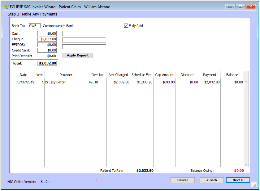 ECLIPSE - Creating a Patient Claim | Genie Support