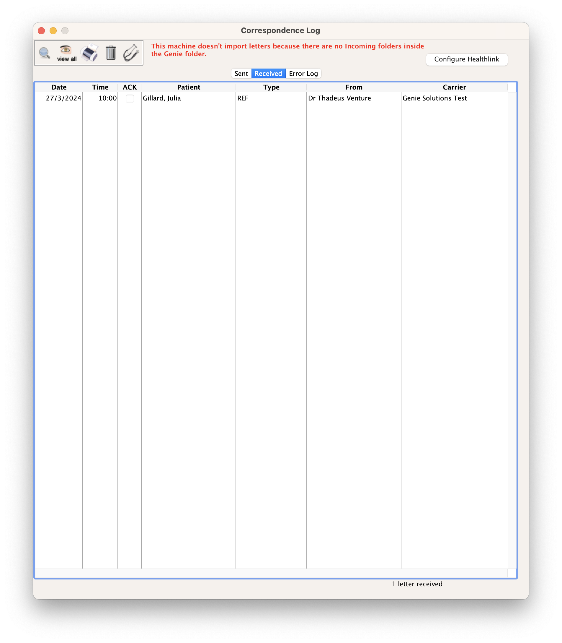 Monitoring electronic correspondence | Genie Support