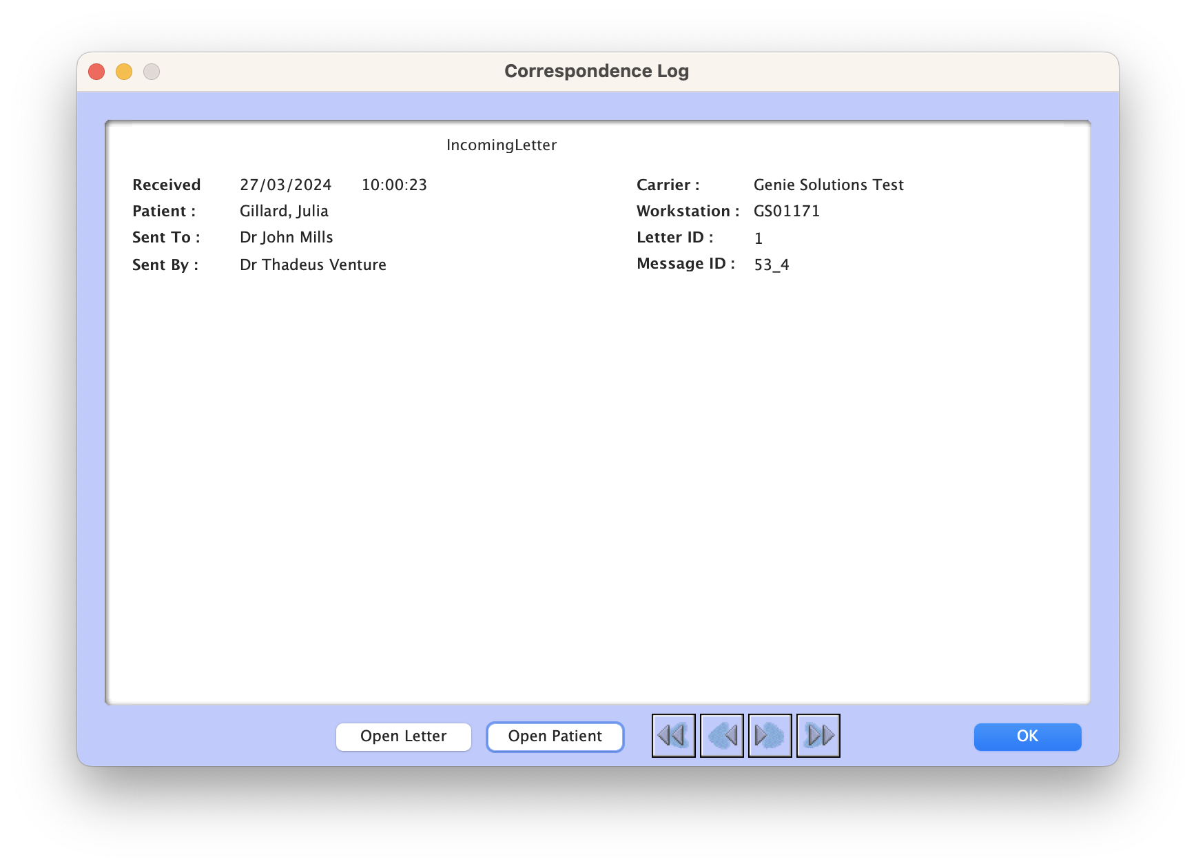 Monitoring electronic correspondence | Genie Support