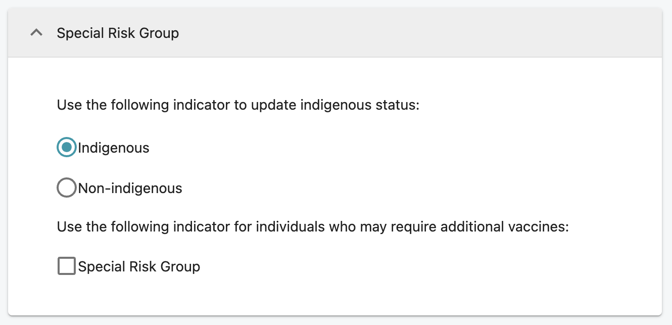 Additional AIR functionality when administering vaccinations via Genie ...