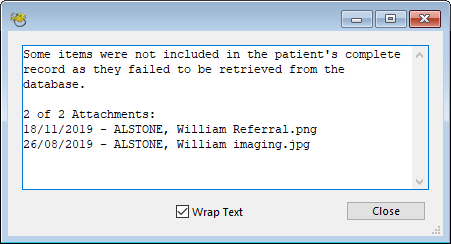 Print Complete Record | Genie Support