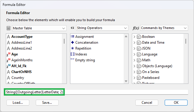 How do I change the date format in a letter? | Genie Support