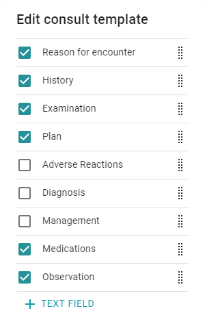 Custom Consult Note Templates | Gentu Support