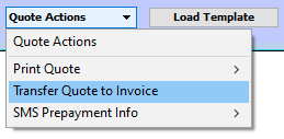 How do I create an invoice from a quote? | Genie Support