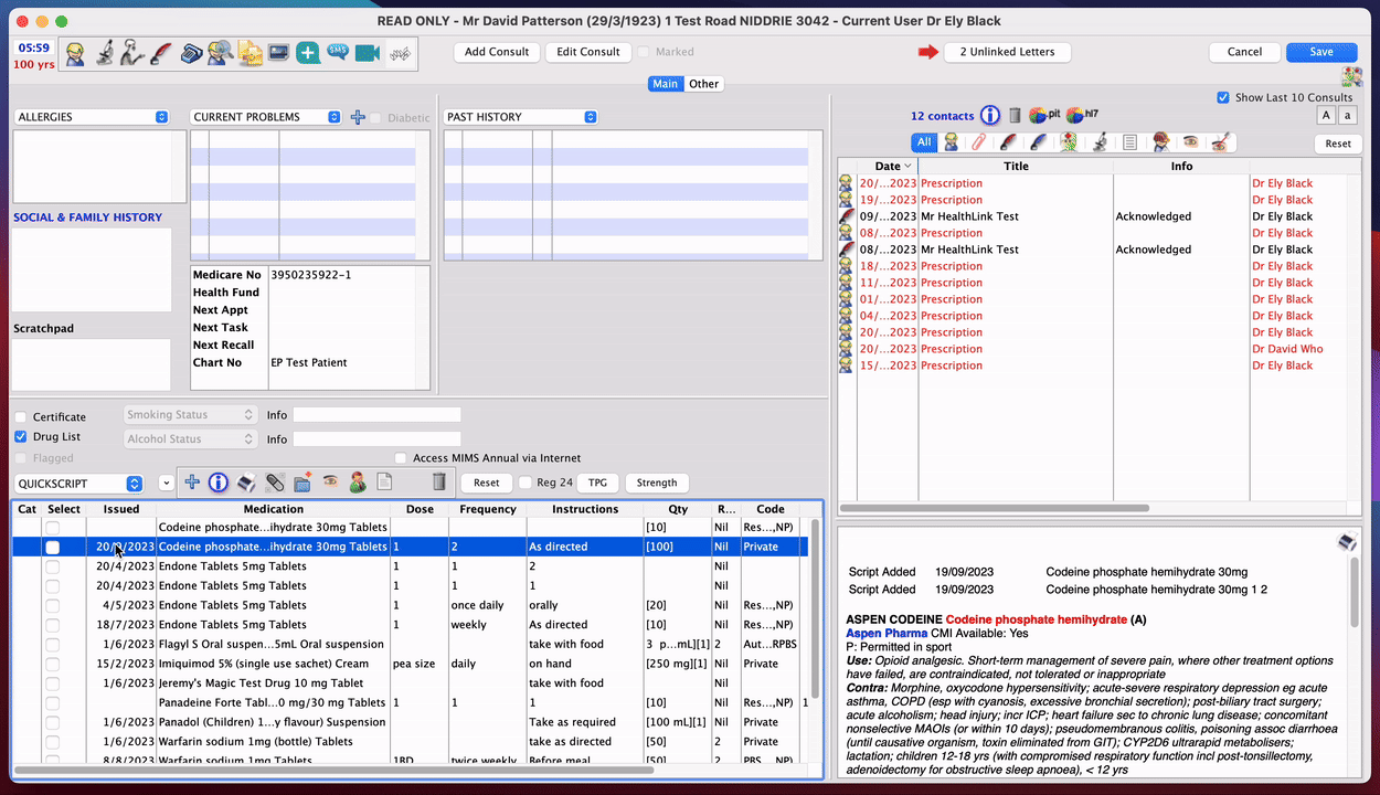 Real Time Prescription Monitoring (RTPM) | Genie Support