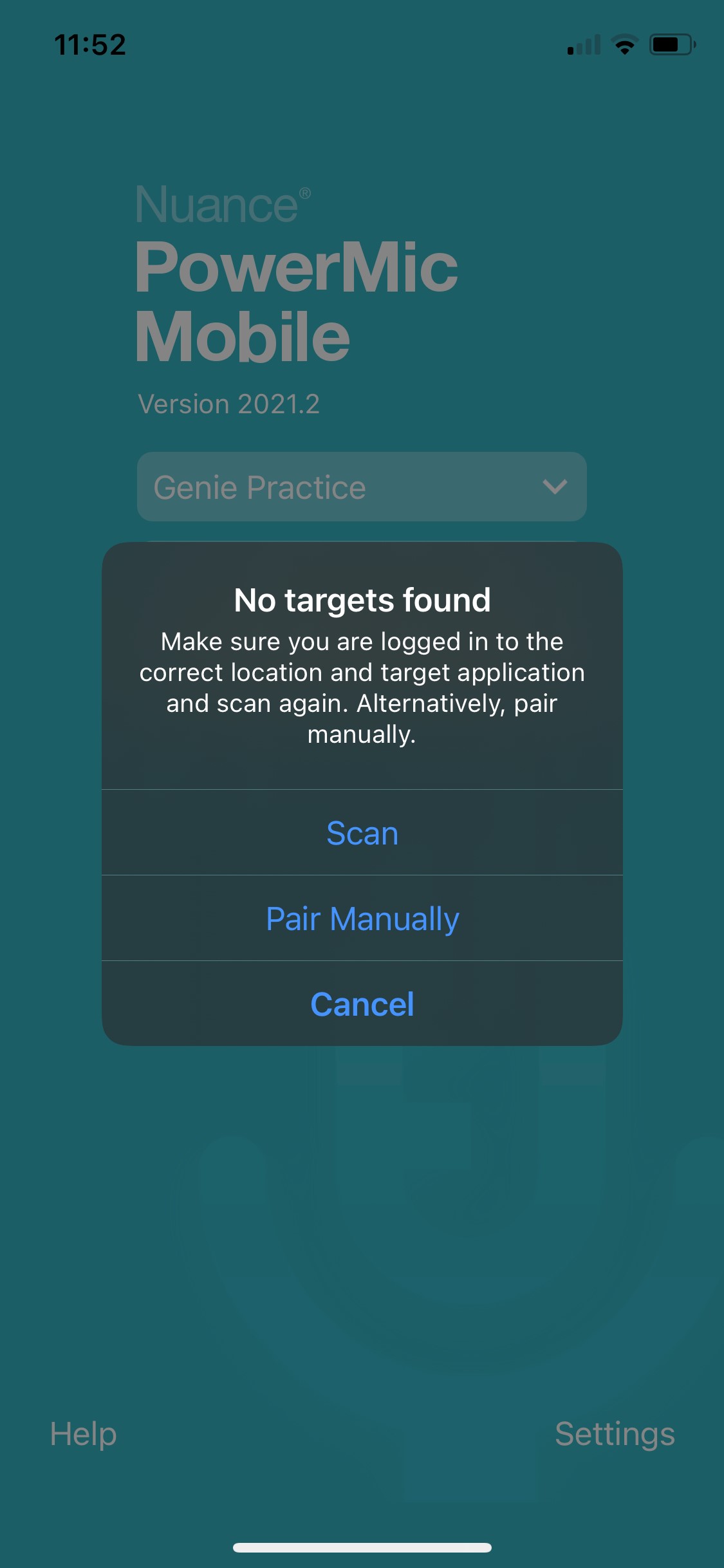 I'm having trouble pairing my PowerMic Mobile app with my workstation ...